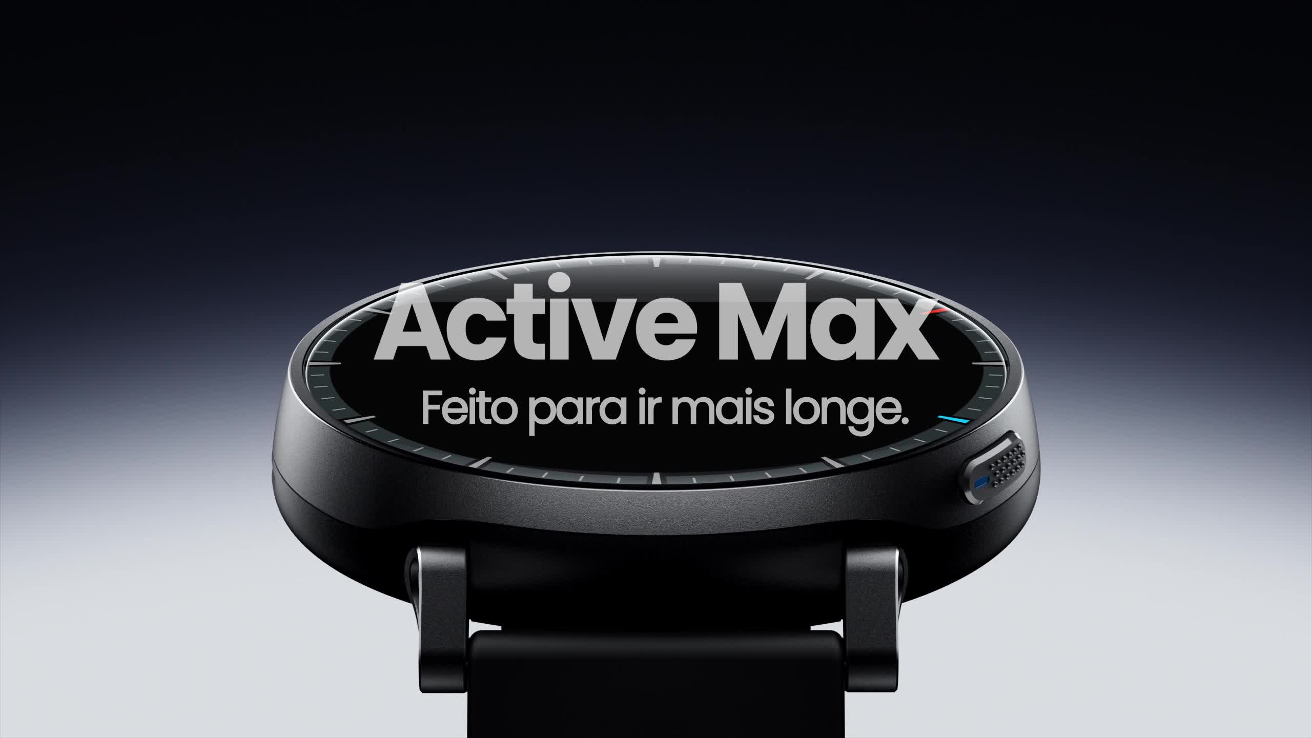 Smartwatch Amazfit Active Max 48mm Negro - Reloj conectado | Fnac