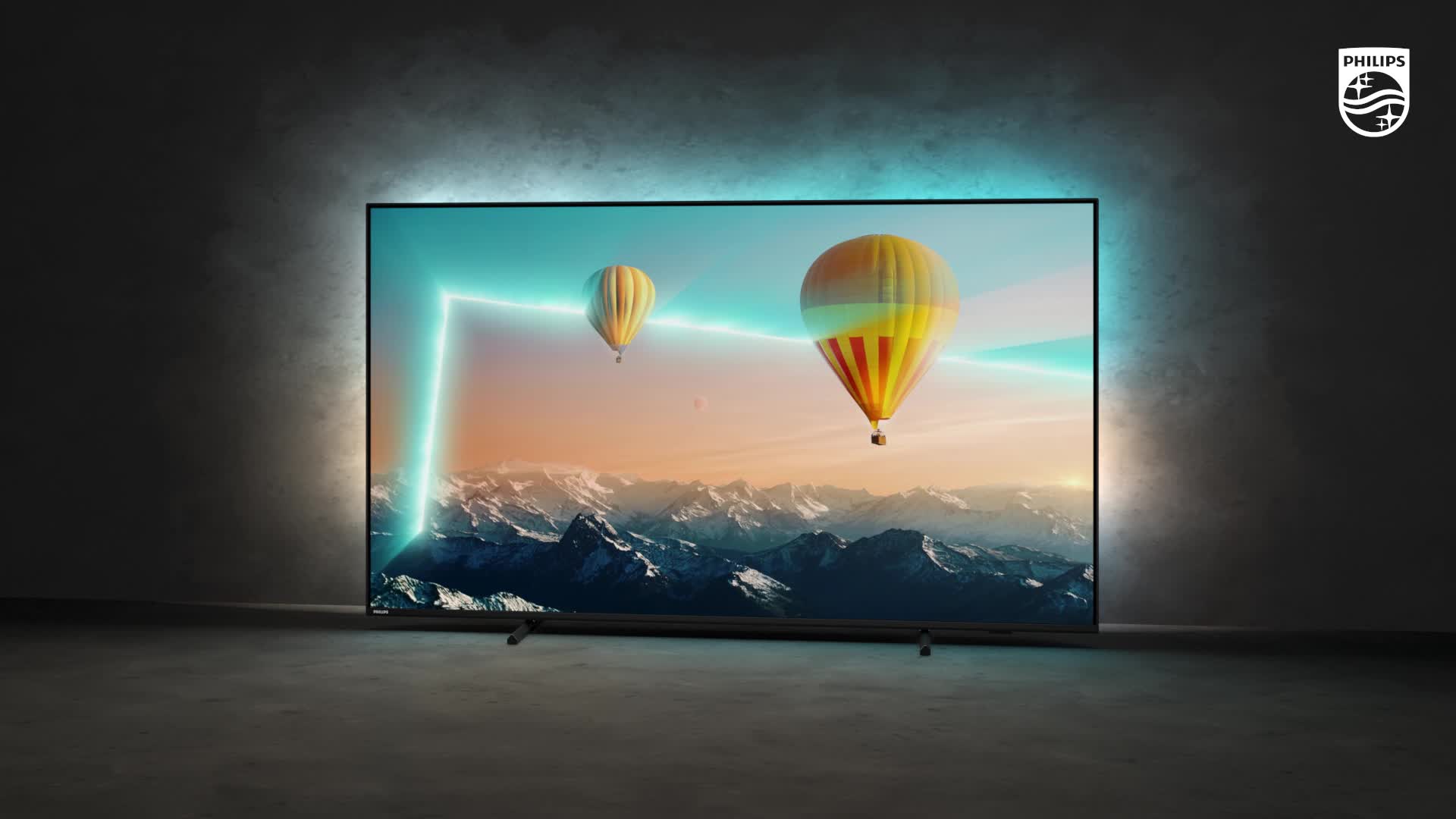 TV LED Philips Ambilight 65PUS8007/12 164 cm 4K UHD Android TV Noir ...