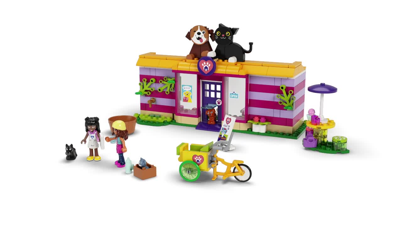 LEGO® Friends 41699 Le café d'adoption des animaux - Lego - Achat ...