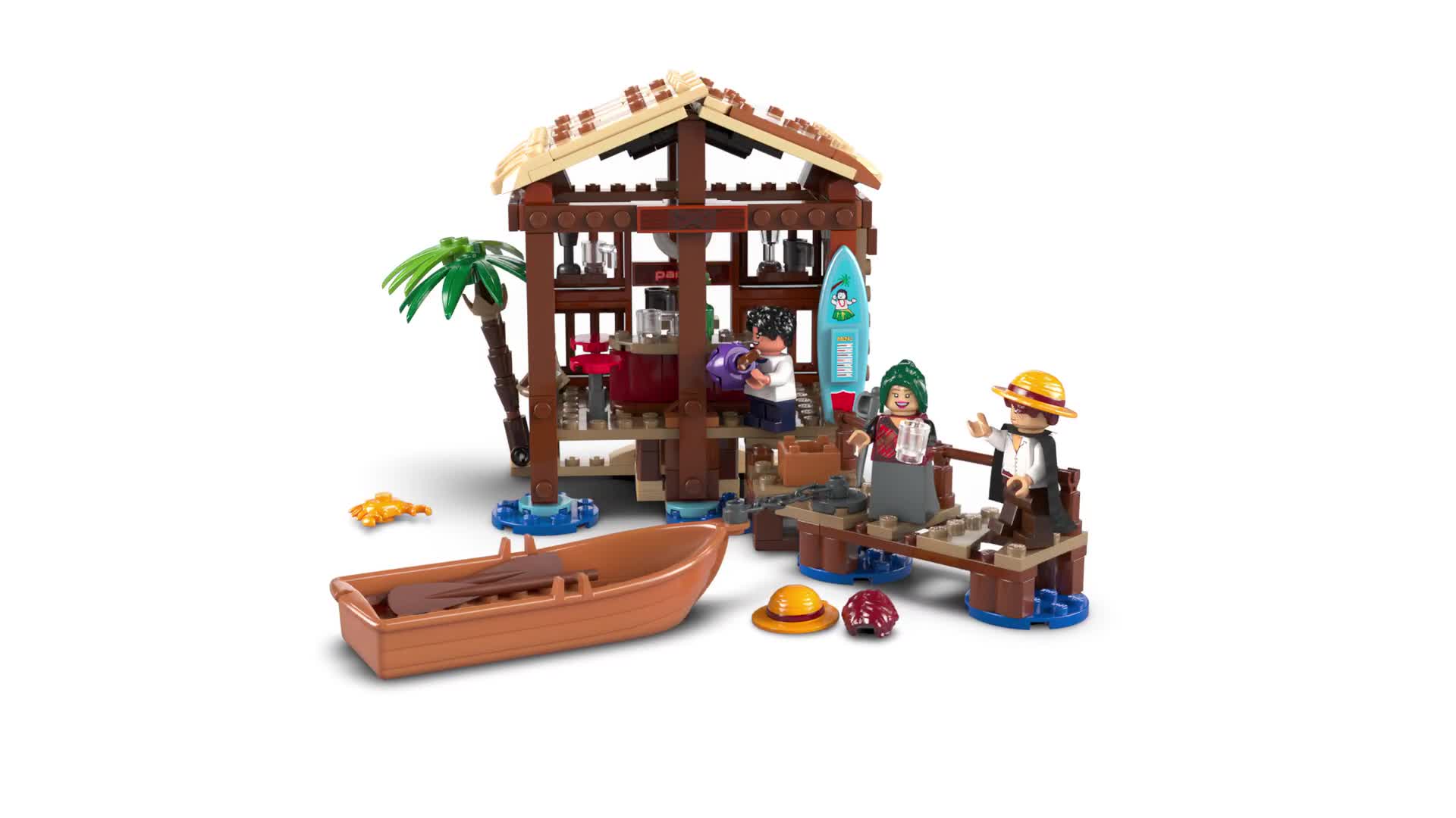 LEGO® ONE PIECE 75636 Le bar du village de Fuchsia - Lego - Achat ...