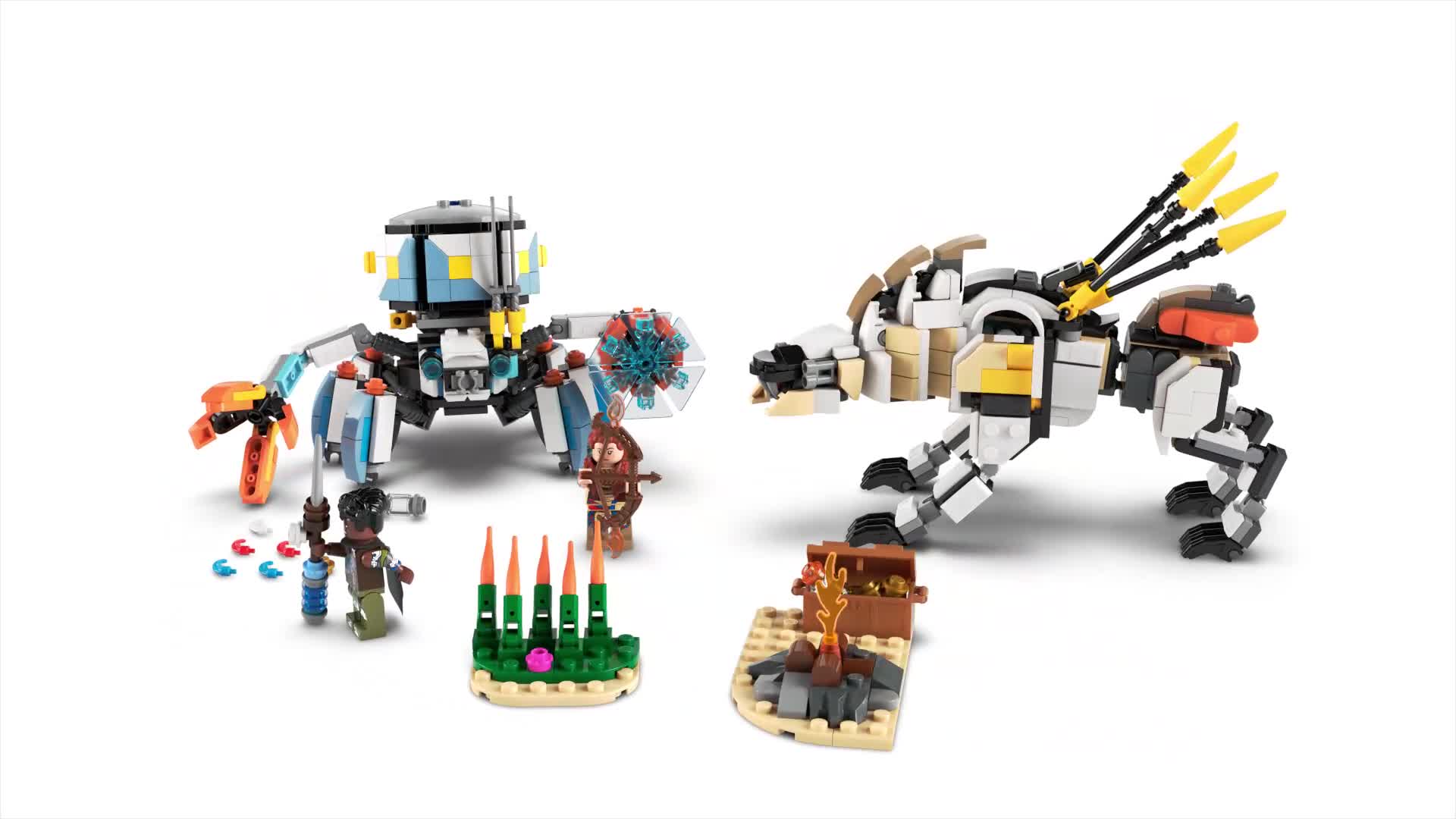 LEGO® Horizon 77037 Aloy et Varl contre Testudien et Dents de scie ...