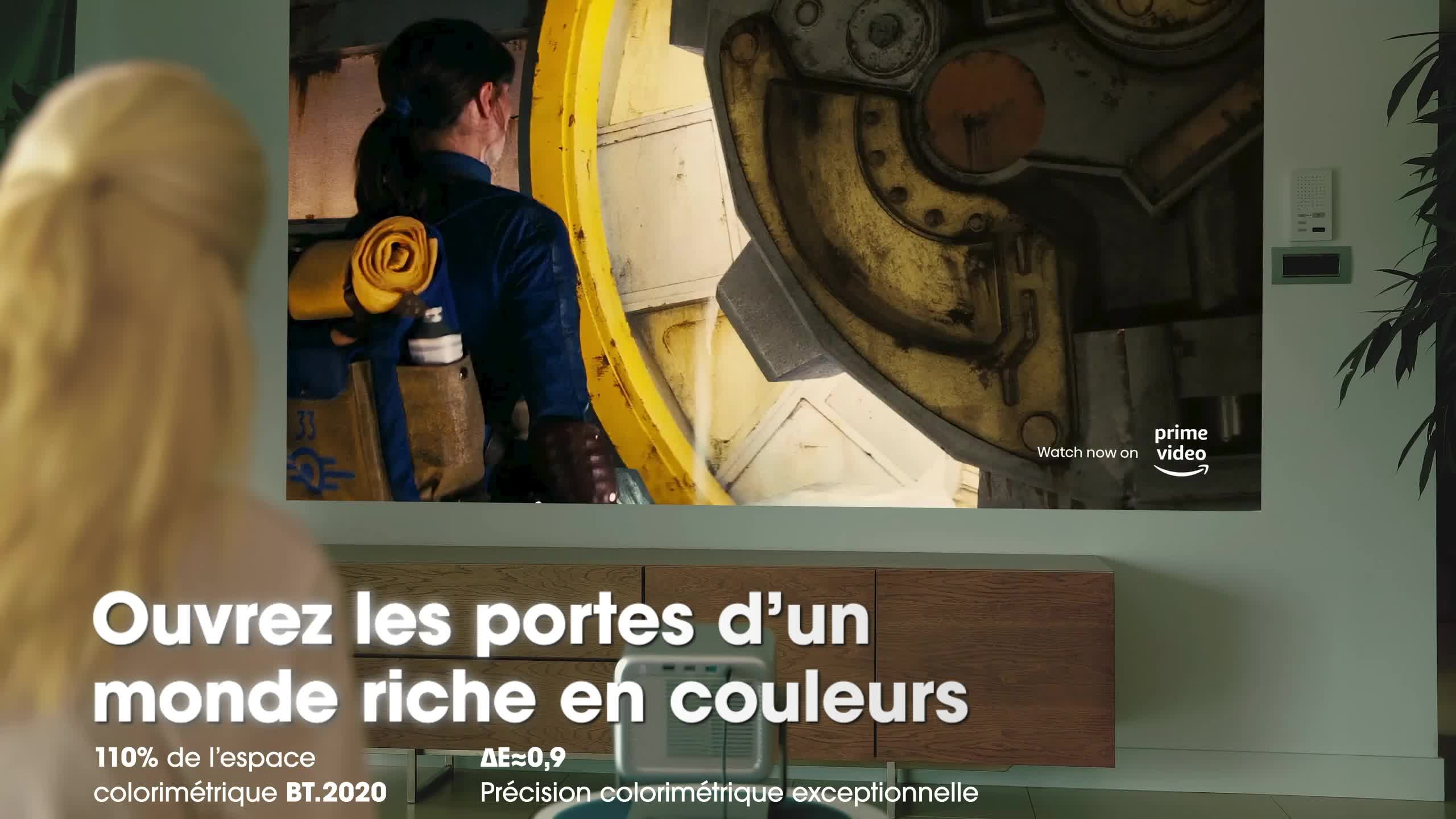 Mini-projecteur 3D Hisense M2 Pro Laser 4K UHD Gris - Vidéoprojecteur ...