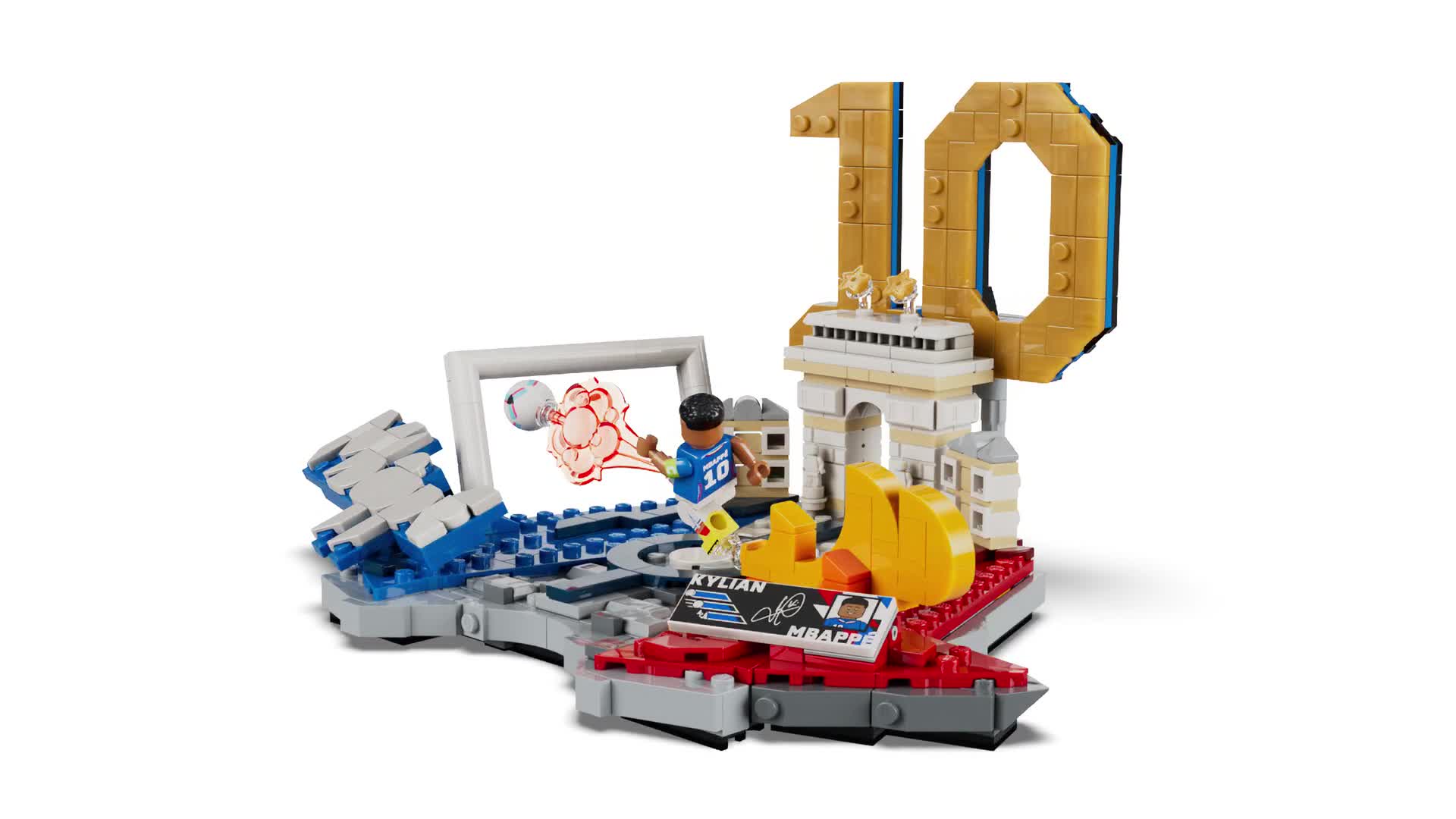 LEGO® Editions Football 43013 Kylian Mbappé – Best of - Lego - Achat ...