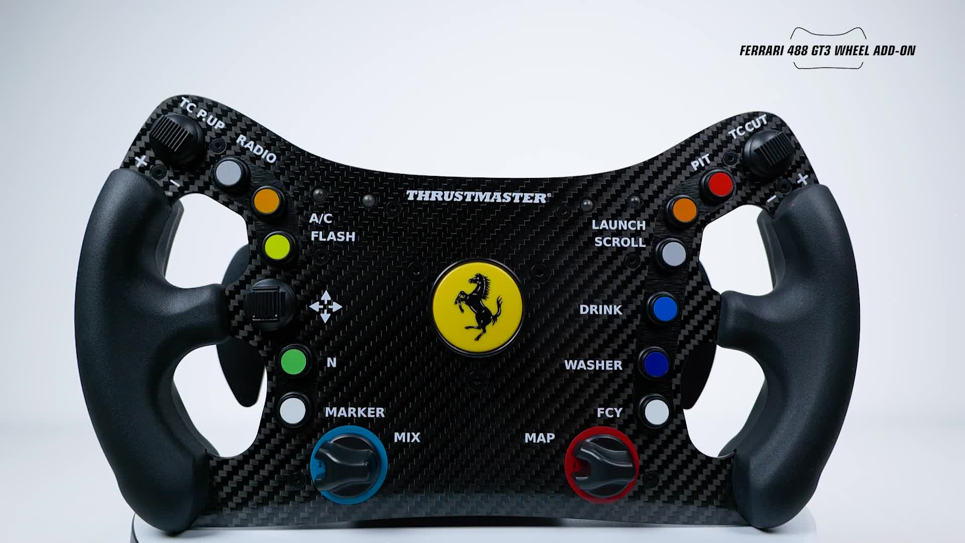 Volant gaming Thrustmaster Ferrari 488 GT3 Wheel Add-On pour PC PS5 PS4 ...