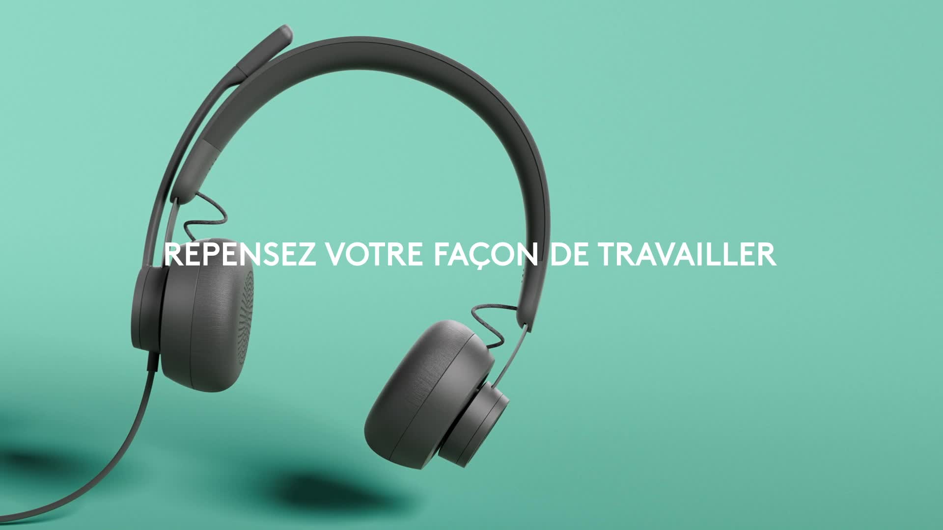 Casque PC Logitech Zone 750 avec microphone Noir - Casque PC - Achat ...