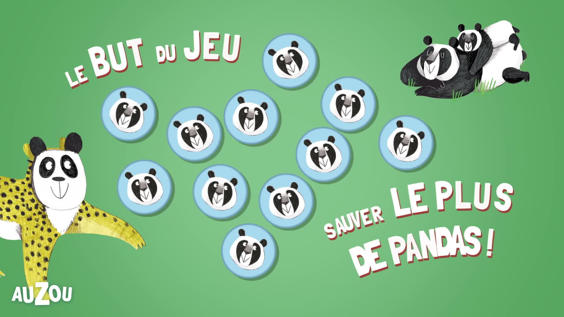 Jeu classique Auzou Protège tes pandas ! - Jeux classiques - Achat ...