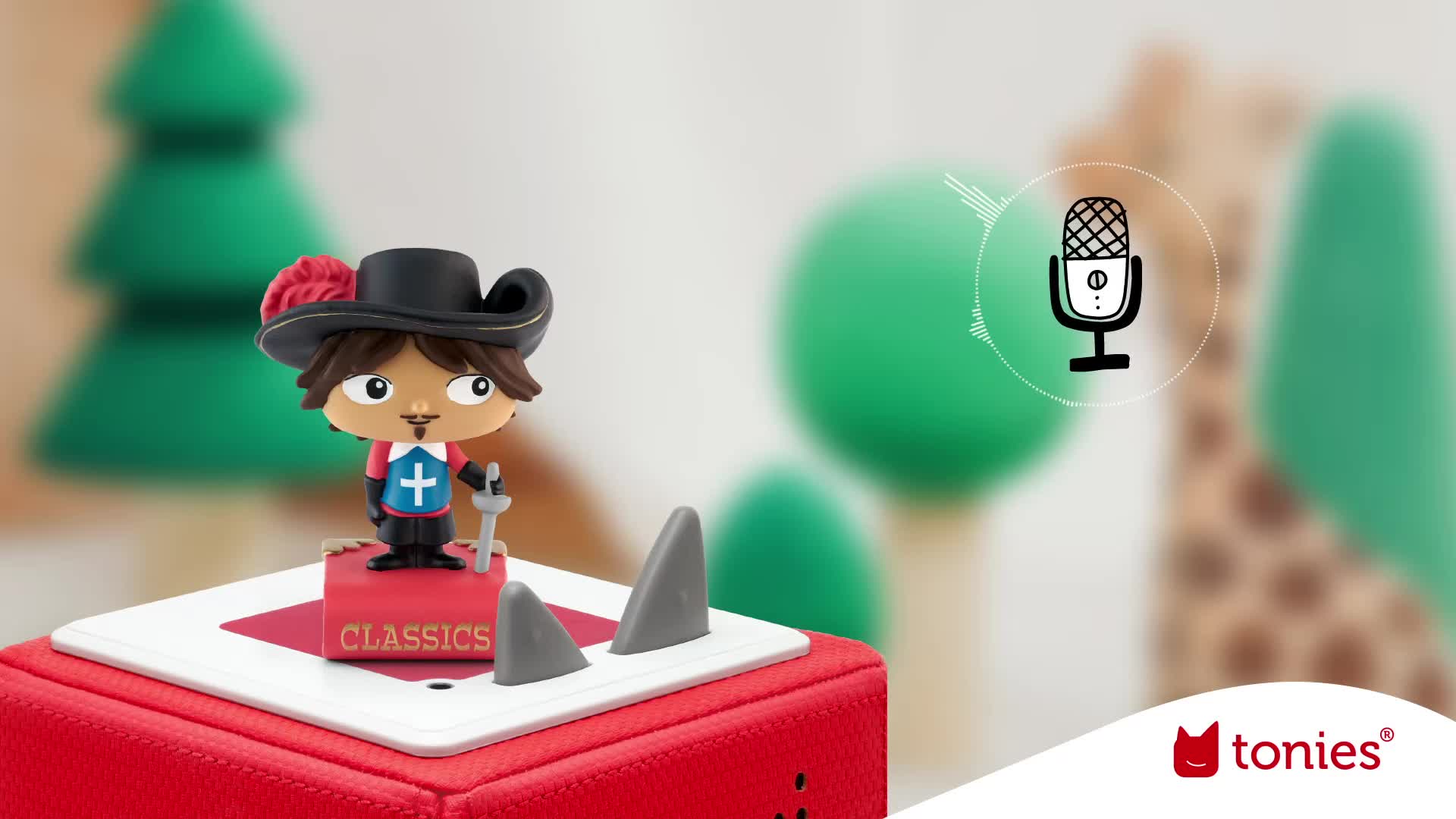 Figurine Tonies Livres et histoires Les Trois Mousquetaires pour ...