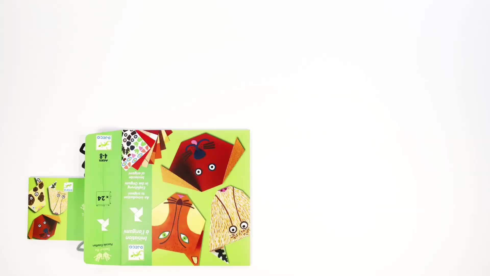 Djeco Initiation à l'Origami Animaux Design by Pascale Estellon ...