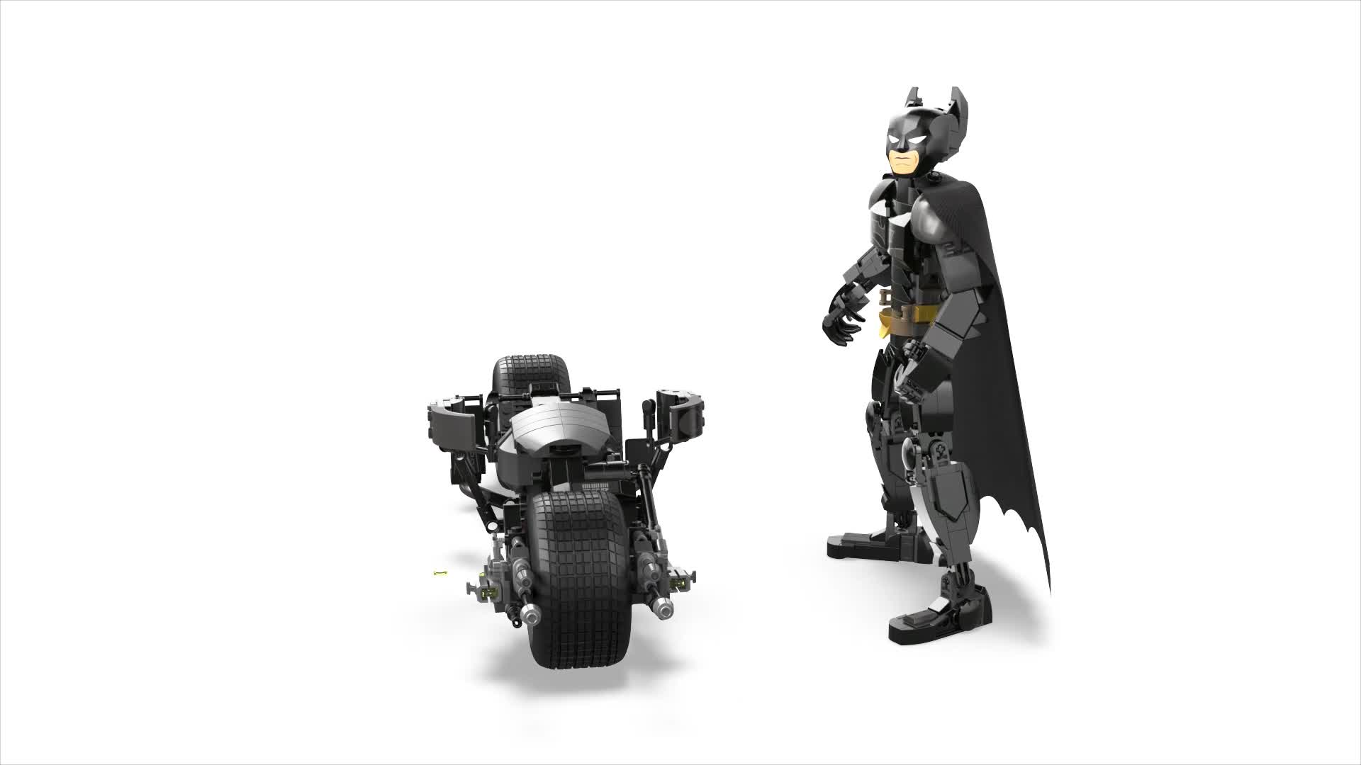 LEGO® DC Batman™ 76273 La figurine de Batman™ à construire et la moto ...