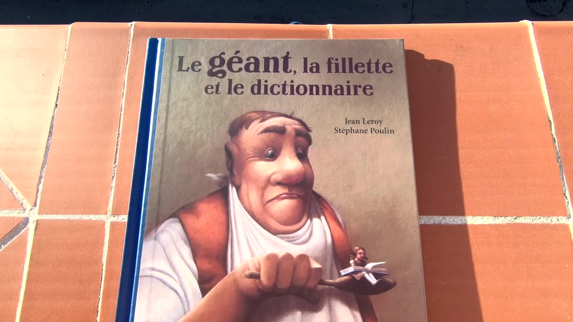 Le geant, la fillette et le dictionnaire - cartonné - Stéphane Poulin ...