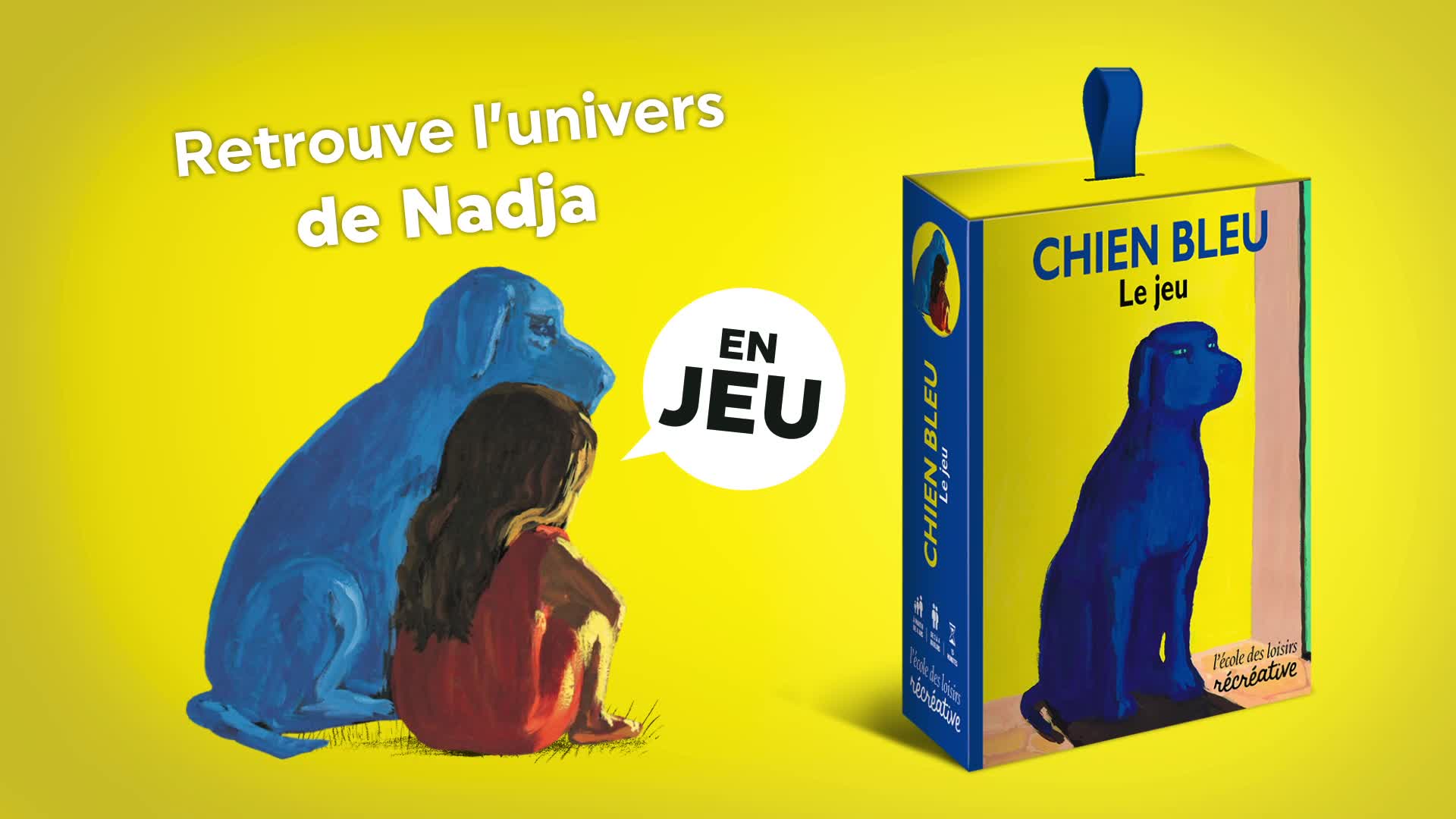 Chien Bleu, le jeu ! - Boîte ou accessoire - Nadja - Achat Livre | fnac