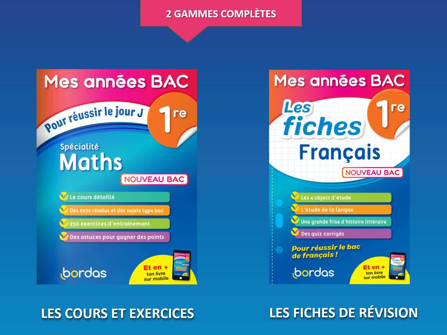 Mes années Bac - Les fiches Français 1re - broché - Mathieu Meyrignac ...