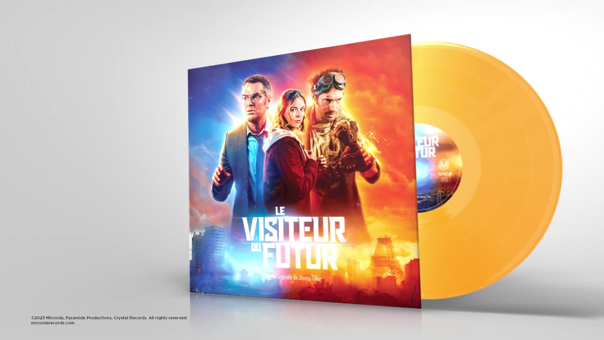 Le Visiteur du futur Édition Limitée Vinyle Orange - Jimmy Tellier ...