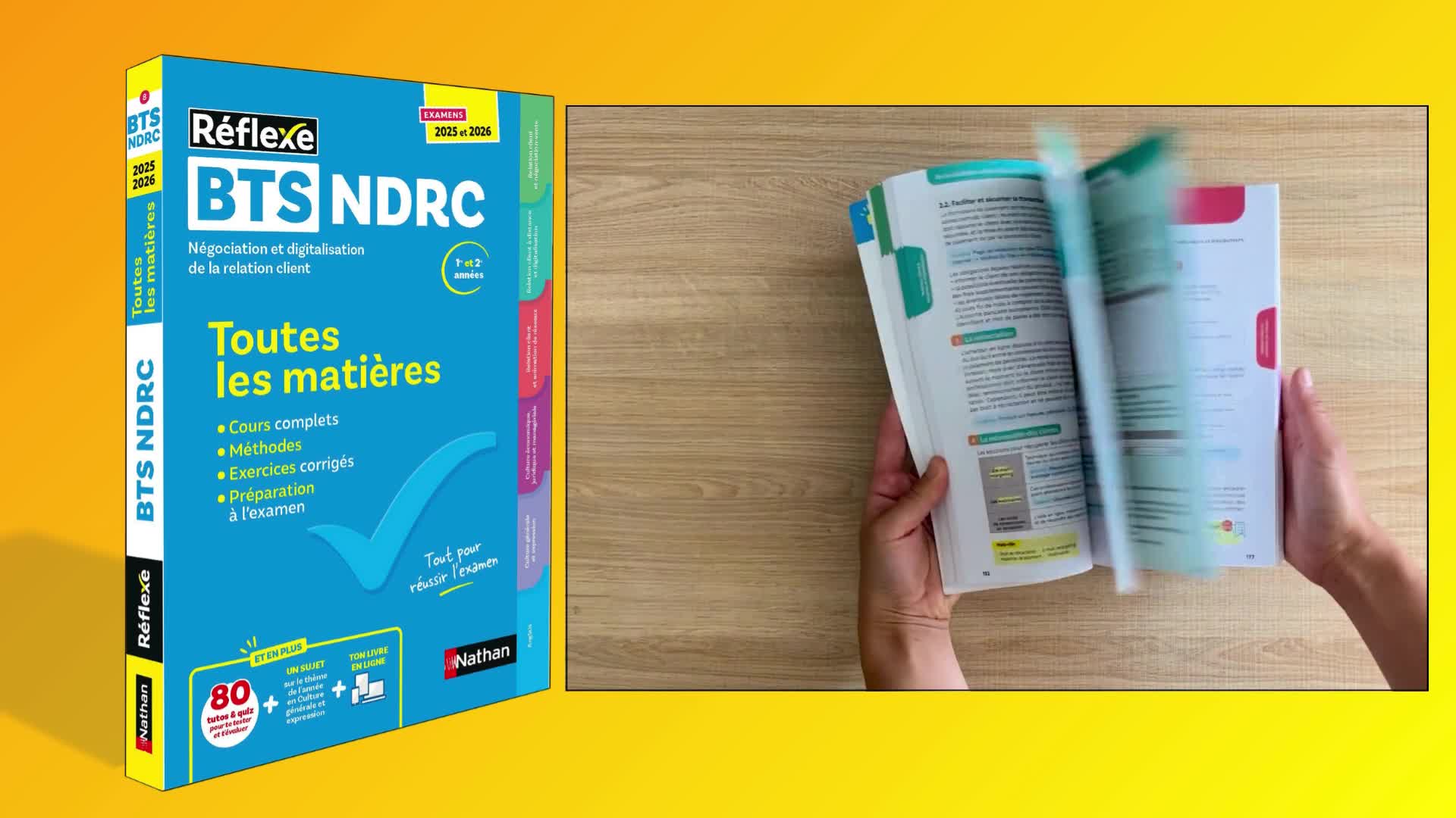 Toutes les matières BTS NDRC - Réflexe N° 8 - 2025-2026 - broché ...