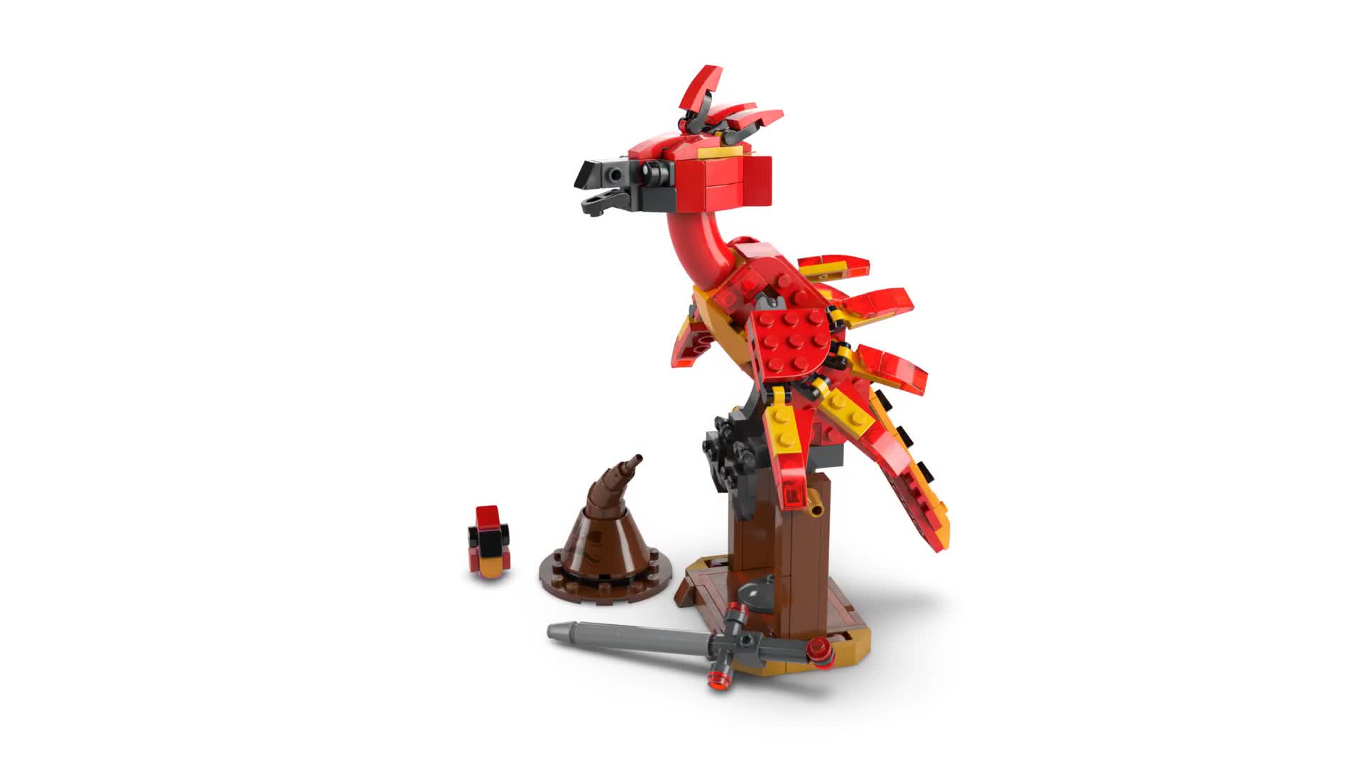 LEGO® Harry Potter™ 76448 - Fawkes™: A Fénix de Dumbledore - LEGO ...