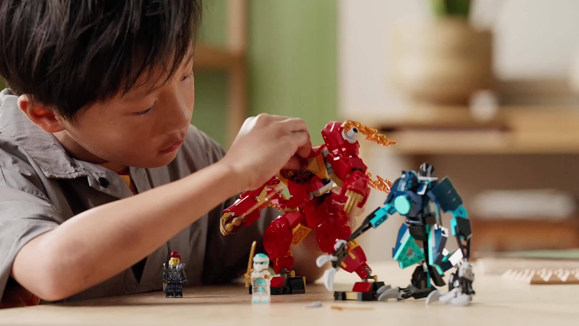 LEGO Ninjago 71808 - Robô do Fogo Elemental do Kai - LEGO - Compra na ...