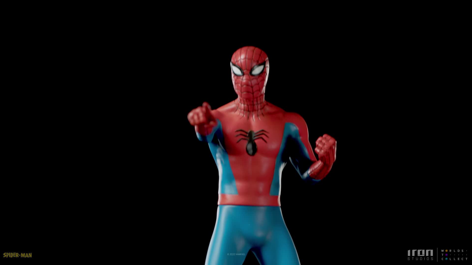 Estátua Art Scale 1/10 Spider-Man 1960s Animated Series - Iron Studios ...