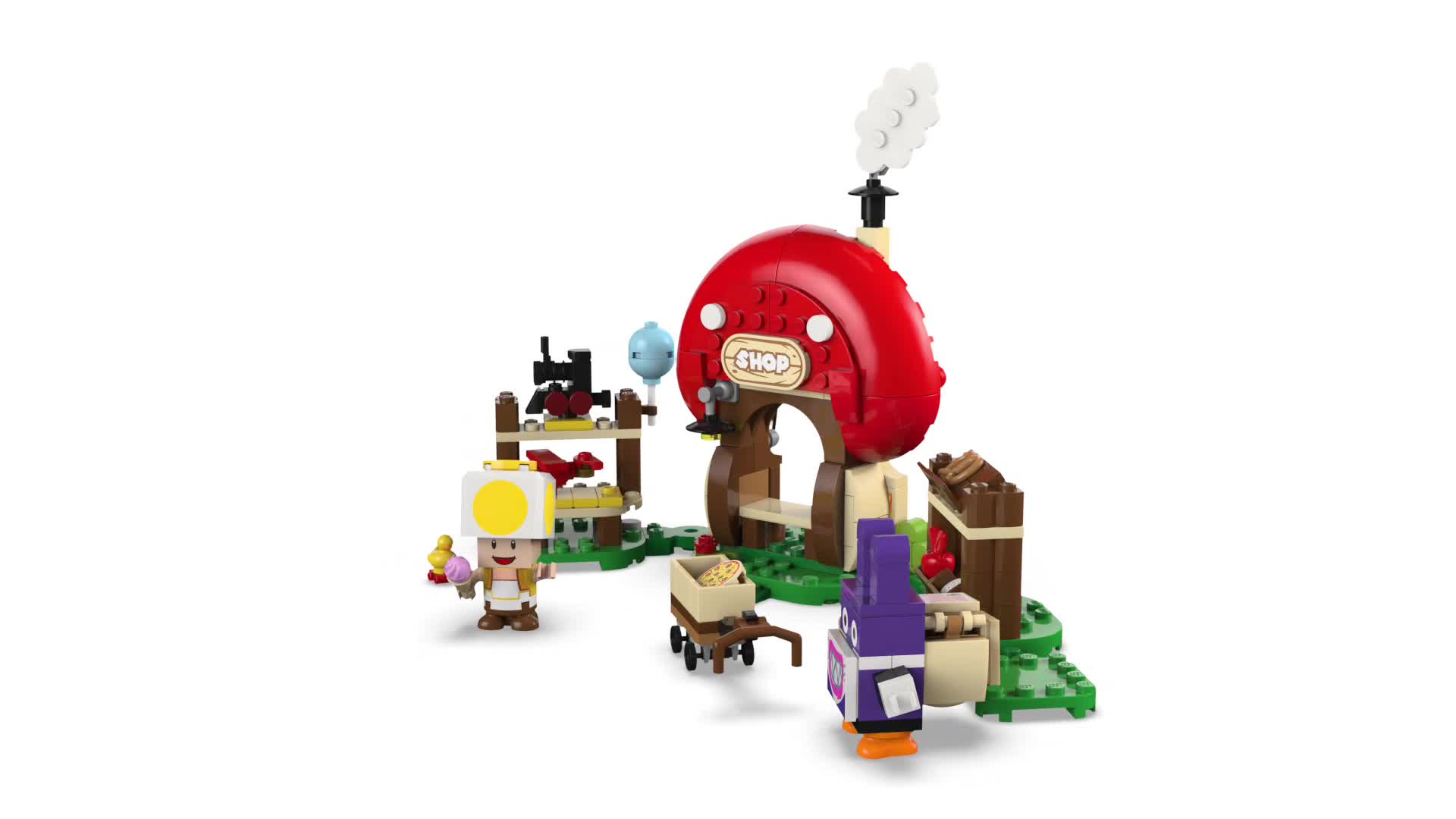 LEGO Super Mario 71429 - Coelharápio na Loja do Toad - Set de Expansão ...