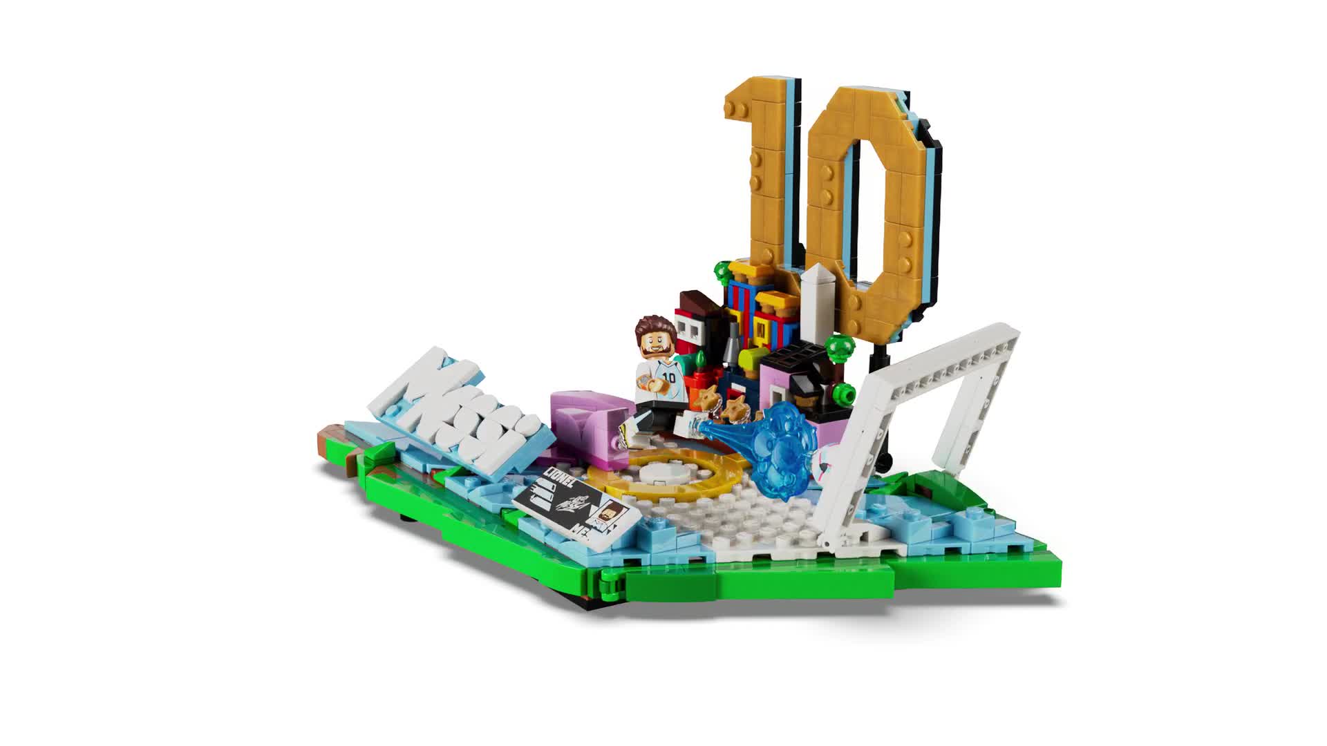 LEGO® Editions Football 43011 - Lionel Messi – Destaques do Futebol ...